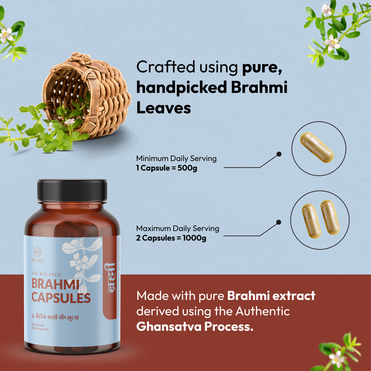 Brahmi Capsules – Balance Ayurveda